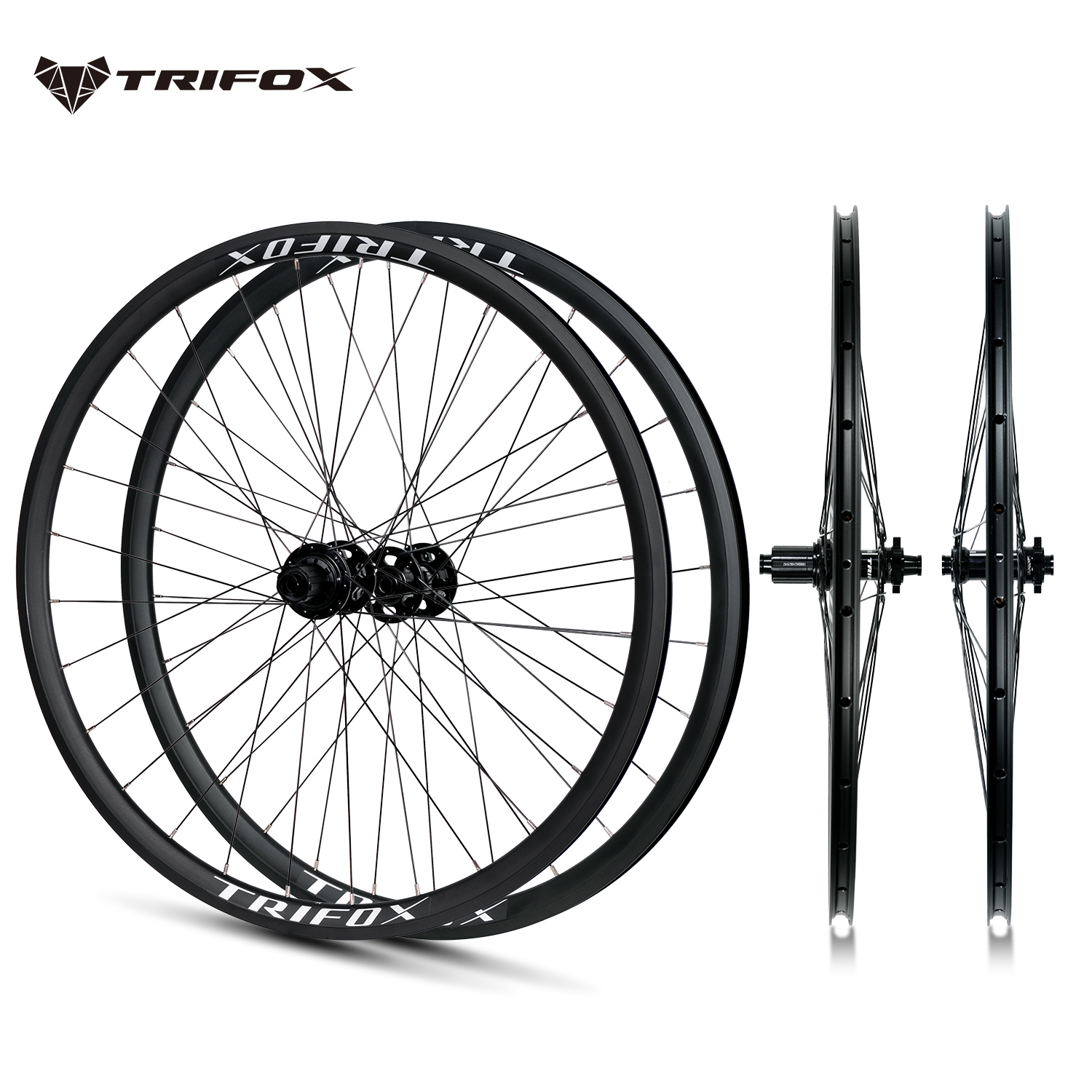 Road Bike Wheels AWT7 - Alloy & 700c Disc Brake | TRIFOX Cycling