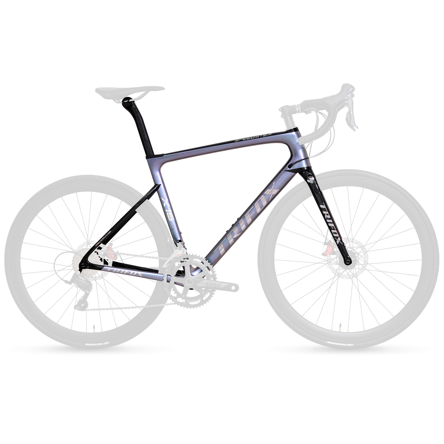 700C Carbon Road Bike Frame X16TA - Ultra-light Bicycle & Disc Brake ...