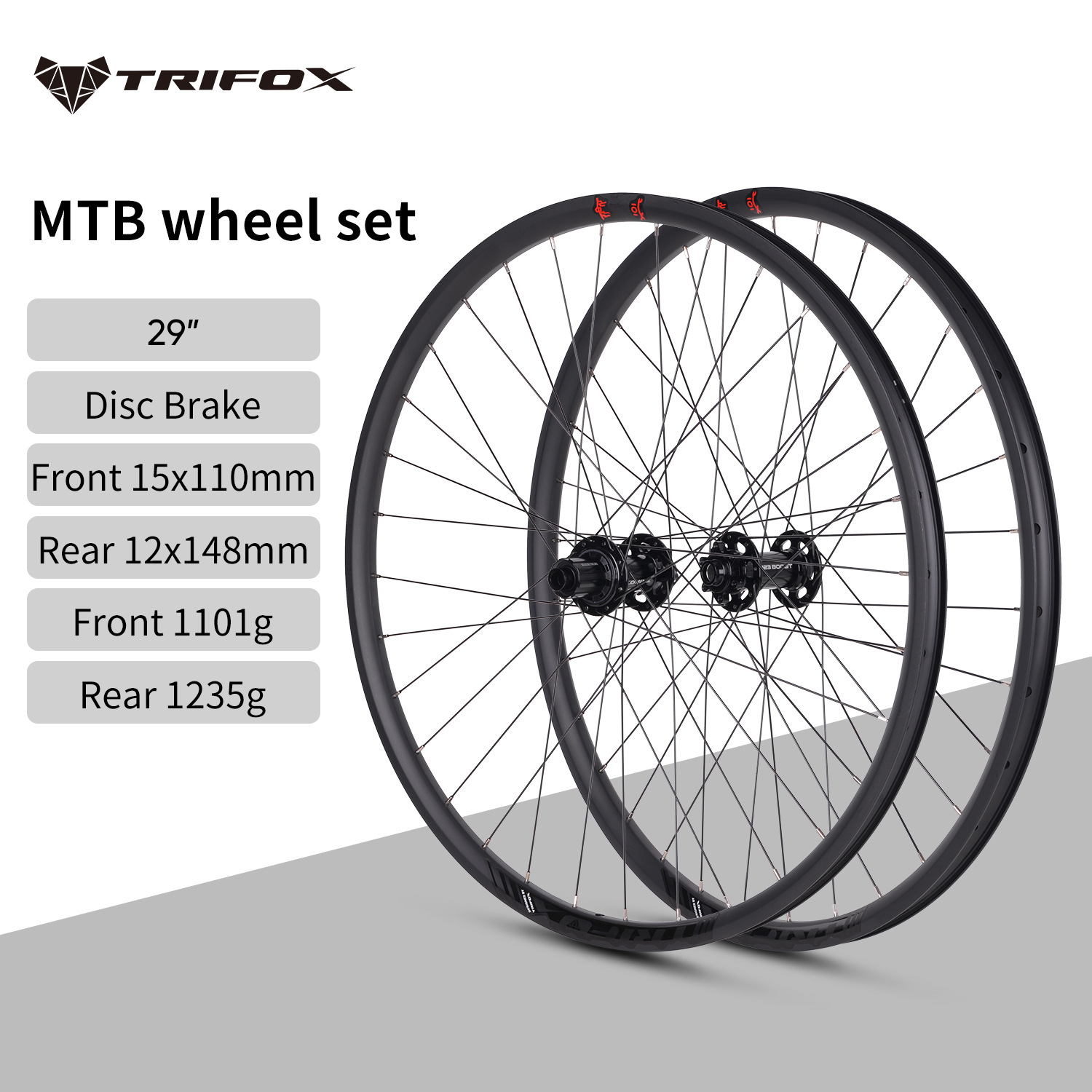 High-Performance 29 Mountain Bike Wheelset Alloy WM823 BOSST ...