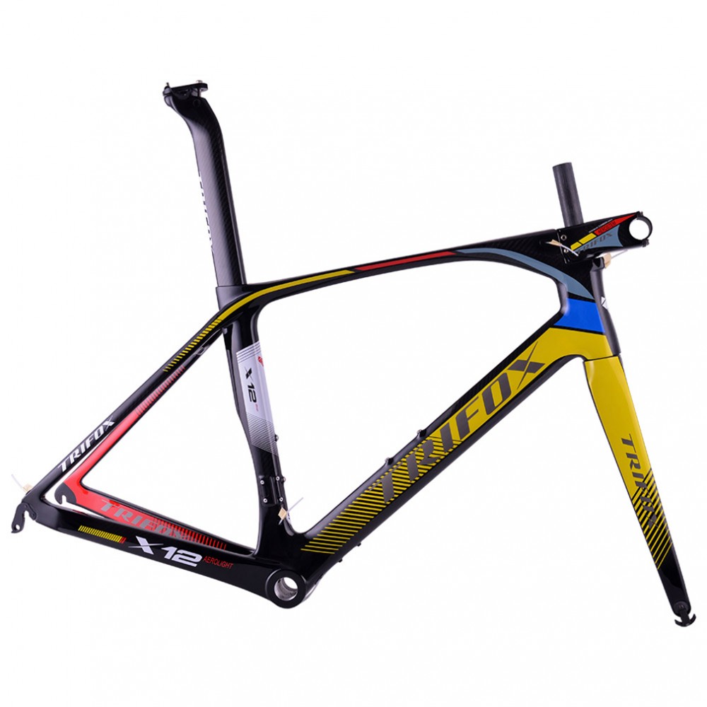 700C Carbon Road Bike Frame X12 - Lightcarbon Bicycle Frame | TRIFOX ...