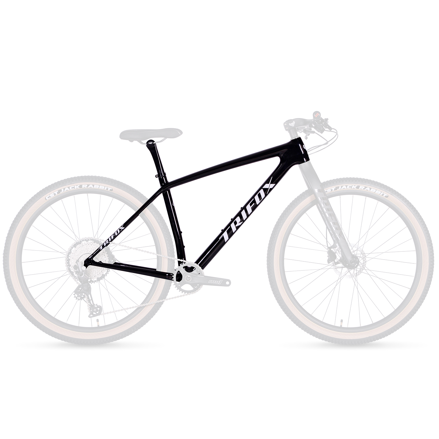 TRIFOXcycling 29er Ultra-Light Carbon Hardtail MTB Frame BOOST SDY20