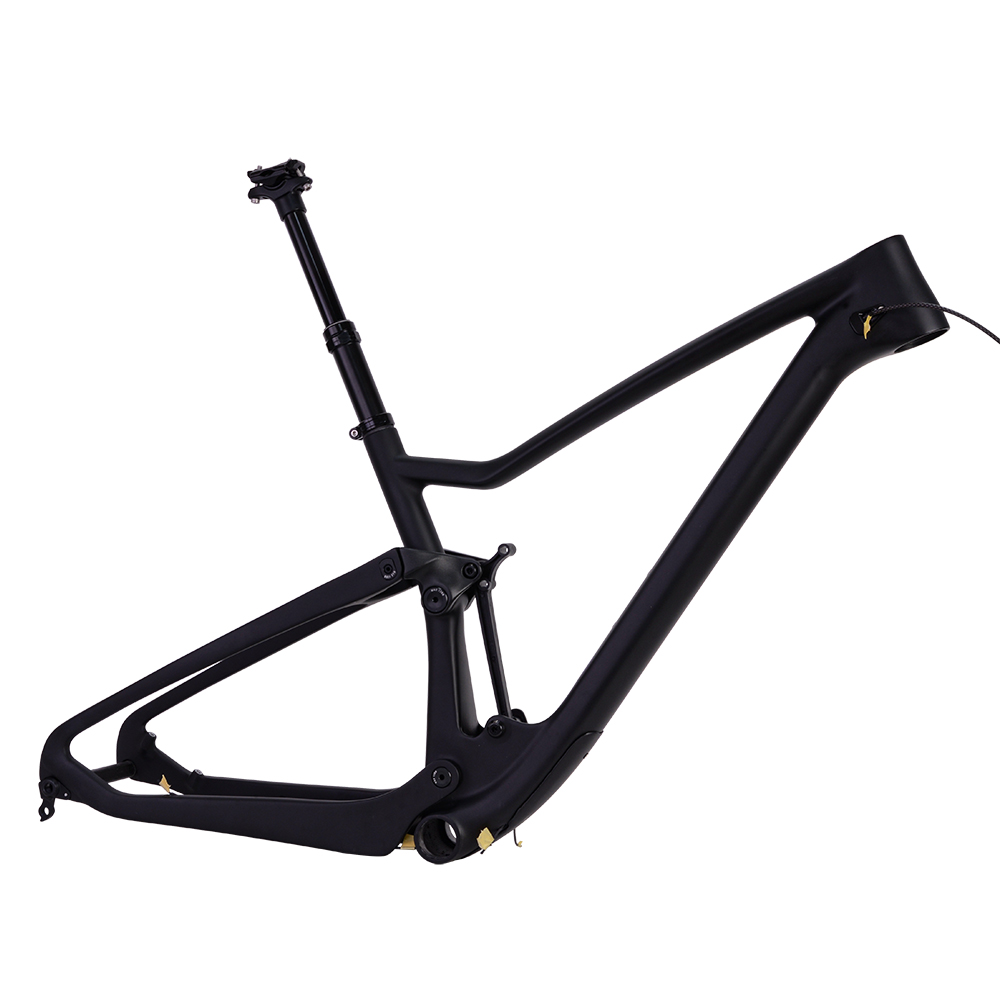 TRIFOXBIKE Double Full Suspension Carbon MTB Frameset - MFM100 Bundle Sale