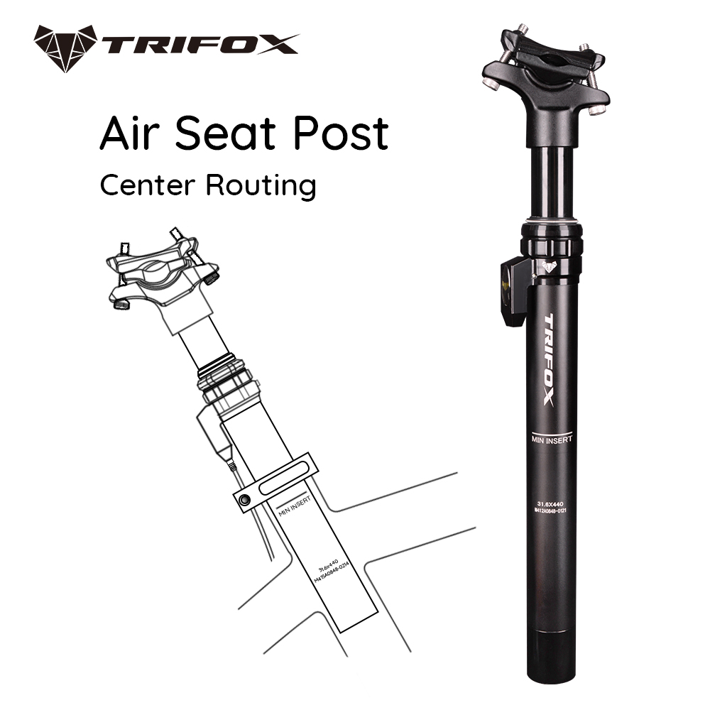 Trifox cycling Dropper Post 125mm Travel MTB Dropper Seatpost 31.6mm ...