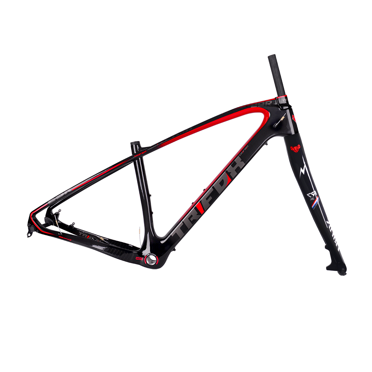 TRIFOXcycling 29er Carbon MTB Hardtail Frameset with Fork MFT200