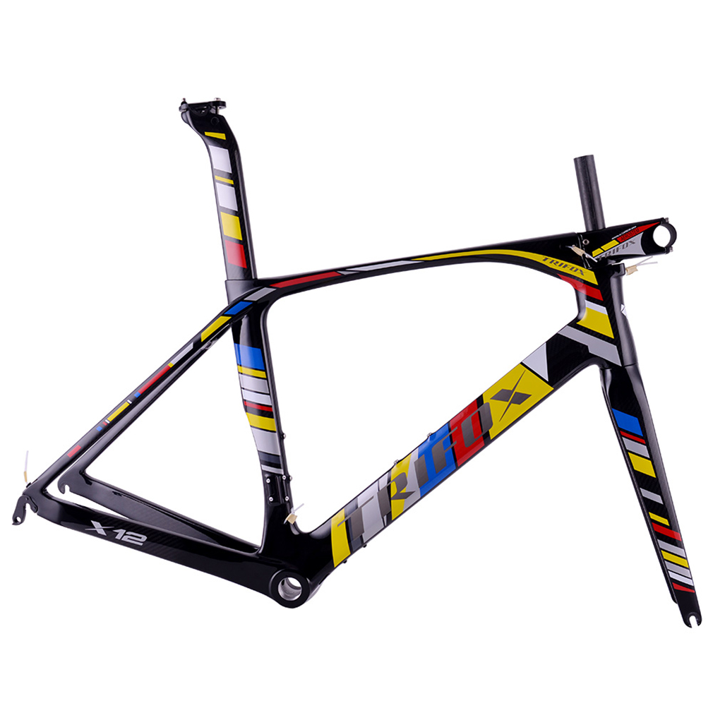 700C Carbon Road Bike Frame X12 - Lightcarbon Bicycle Frame | TRIFOX ...